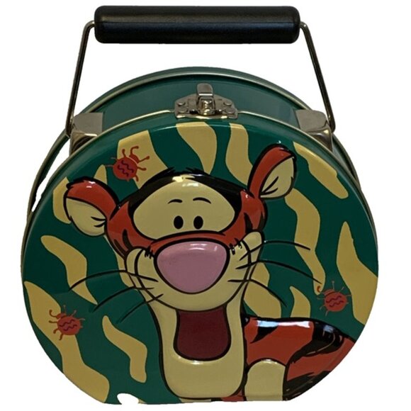 Disney | Accessories | Tigger Green Metal Lunchbox Disney Winnie The ...